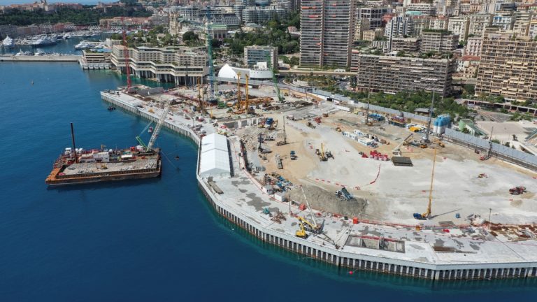 Extension de Monaco sur la mer - EGF