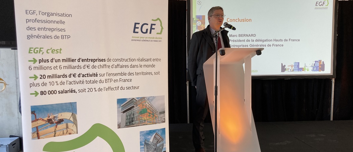 Cérémonie des Vœux EGF en Hauts-de-France sur le chantier du futur ...