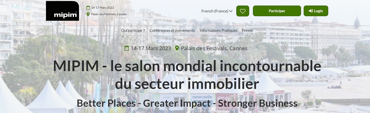MIPIM - le salon mondial incontournable du secteur immobilier - EGF
